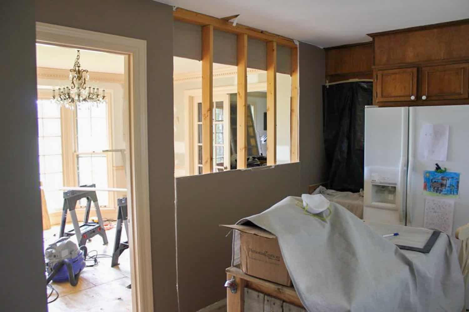 How We Added a Pass-Through in a Load-Bearing Wall (DIY + Pro Tips!)