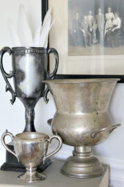 DIY Tarnished Trophy - a tutorial on how to get that tarnished look