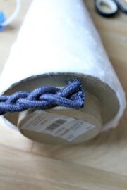 I DIYed That: Handmade Fur Cone Tree