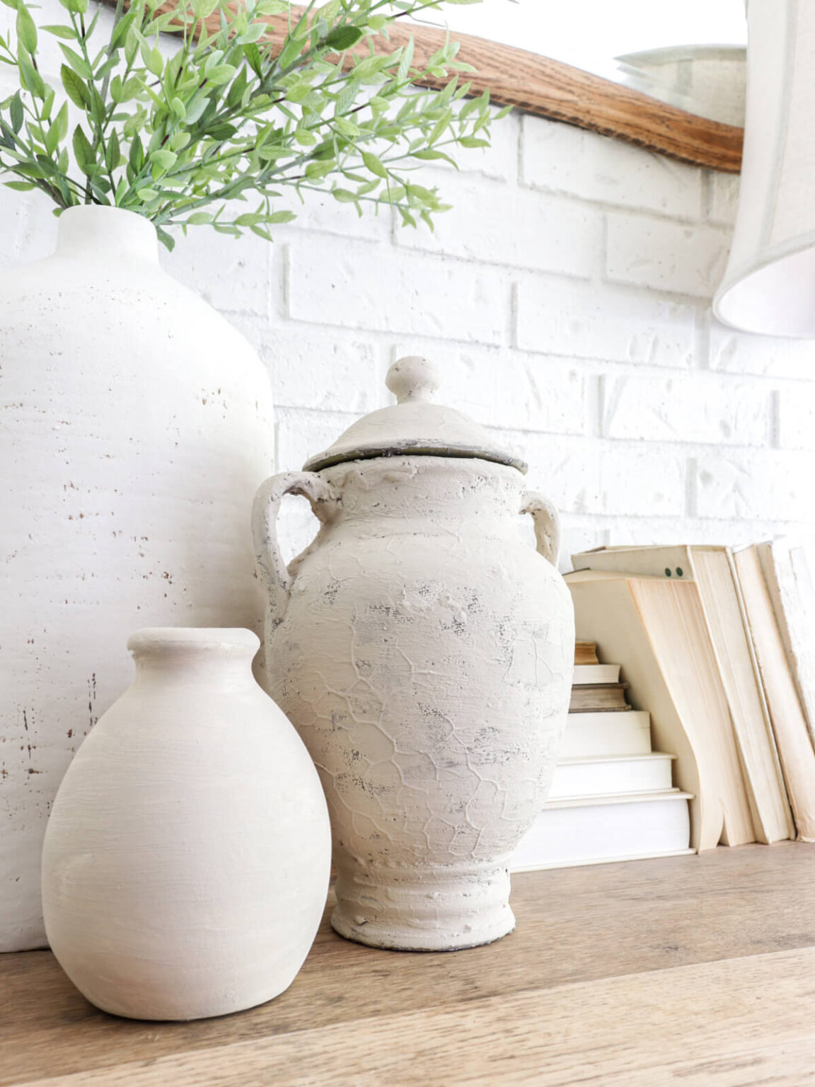 DIY Textured Painted Ceramics
