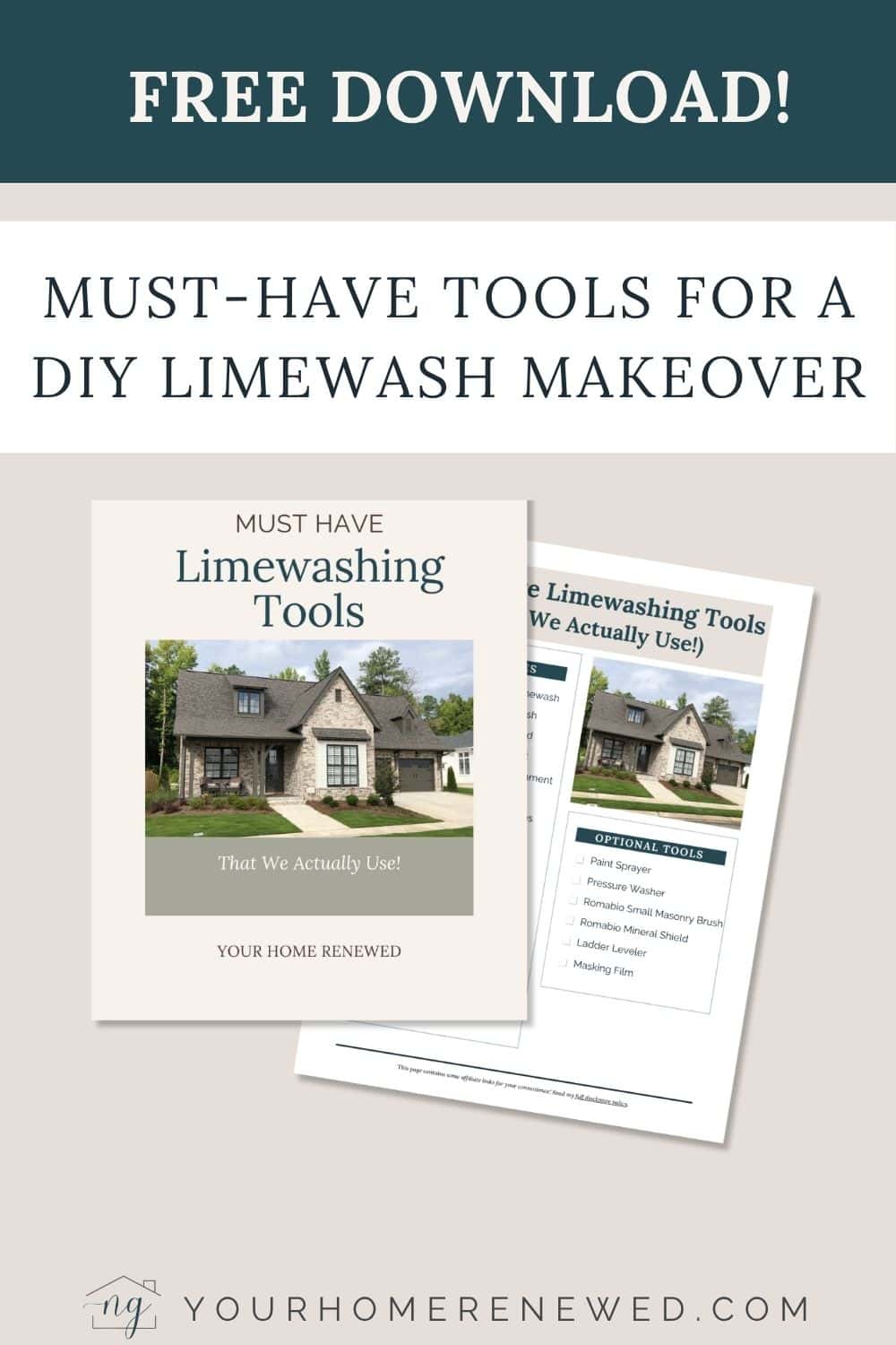 Must-Have Tools for a DIY Limewash Makeover (That We Actually Use & Love)